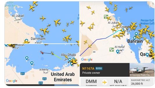 Satellites reveal intensive reconnaissance and early warning sorties in ...